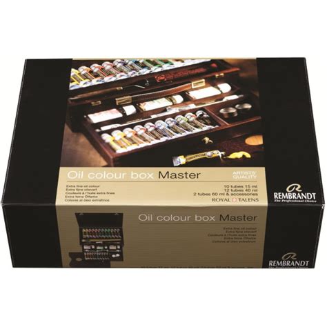 Coffret de peinture à l huile extra fine 24 tubes Rembrandt Artmania