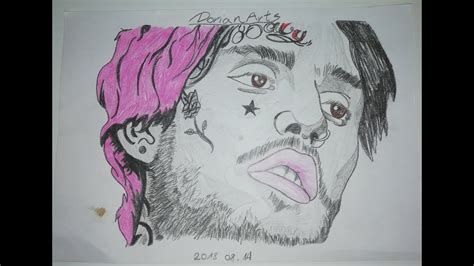 Lil Peep Drawing Image To U