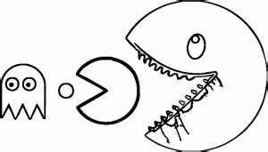 Desenhos Do Pacman Para Imprimir E Colorir Pintar