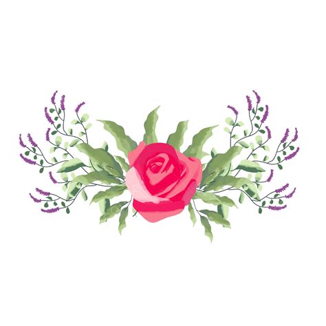 Ramo De Flores Acuarela PNG Dibujos Acuarela Flor Ramo De Flores PNG