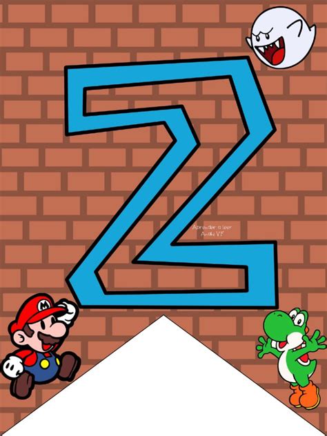 BANNER PARA DECORAR TU AULA día del niño super mario