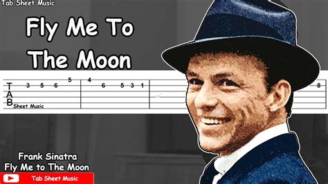Frank Sinatra Fly Me To The Moon Guitar Tutorial YouTube