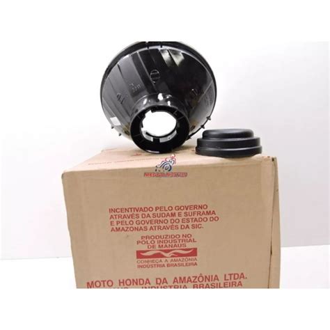 Farol Bloco Optico Aro Original Honda Cg Fan 125 Titan 150 Em