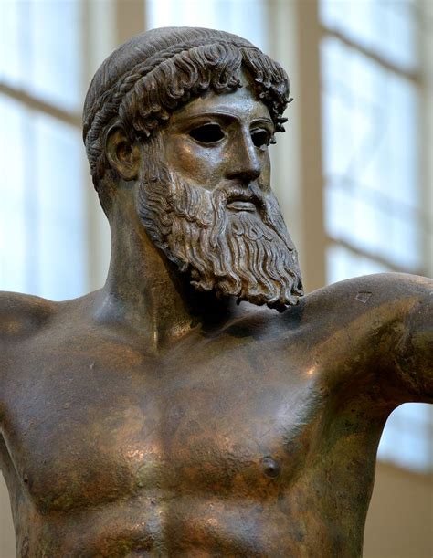 Bronze Statue Of Zeus Or Poseidon From Artemision Cape