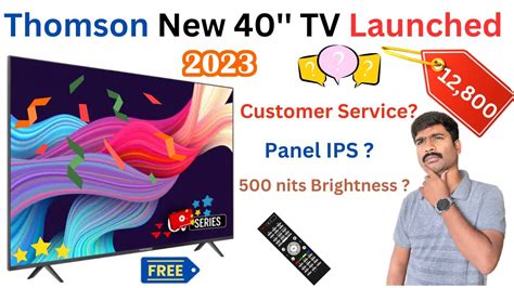 Thomson Alpha 40 Inch Full HD Tv 2023 Model Launched New Tv Launched