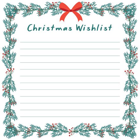 Christmas List Lined Paper A Comprehensive Guide To Making Your