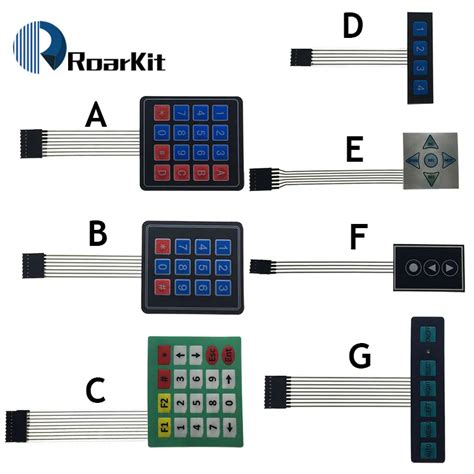 Key Button Membrane Switch X Matrix Array Keyboard X