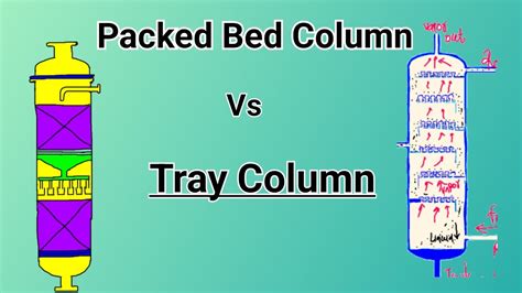 Difference Between Packed Column And Tray Column Mass Transfer