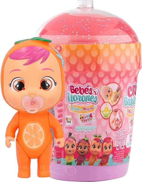 BEBÉS LLORONES LÁGRIMAS MÁGICAS Casita Tutti Frutti Mini bebé llorón