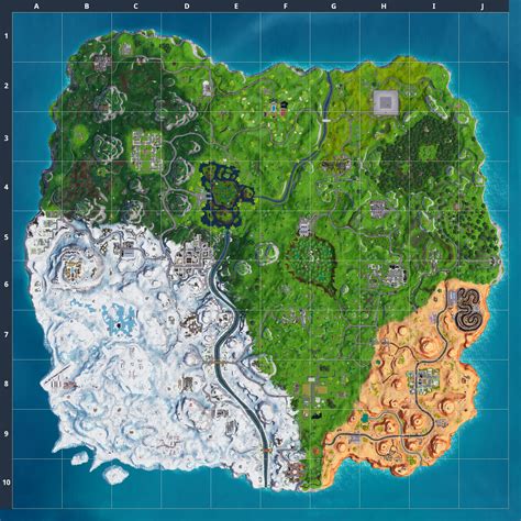Mapa De Fortnite