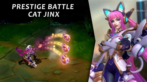 Prestige Battle Cat Jinx Skin Preview Wild Rift Youtube
