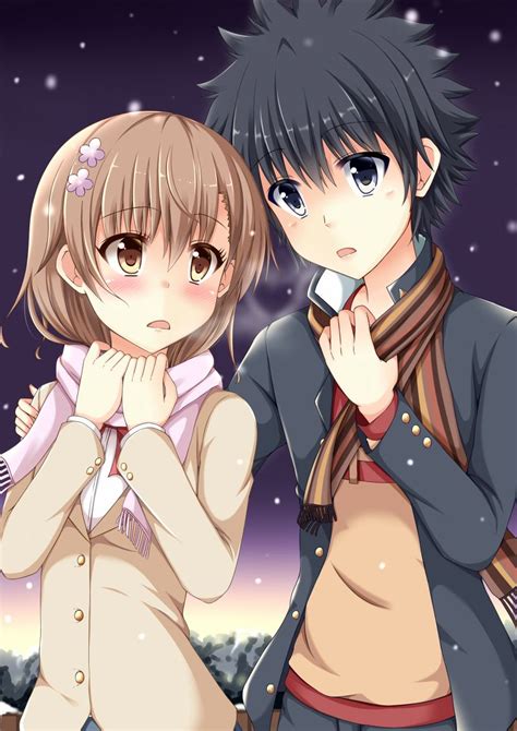 Pin By Xana Akatsuki On Kamijou Touma X Misaka Mikoto Anime Anime