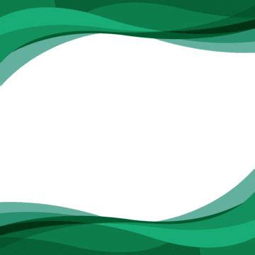 Green Wavy Vector PNG Images Stylish Green Wavy Shapes On Transparent