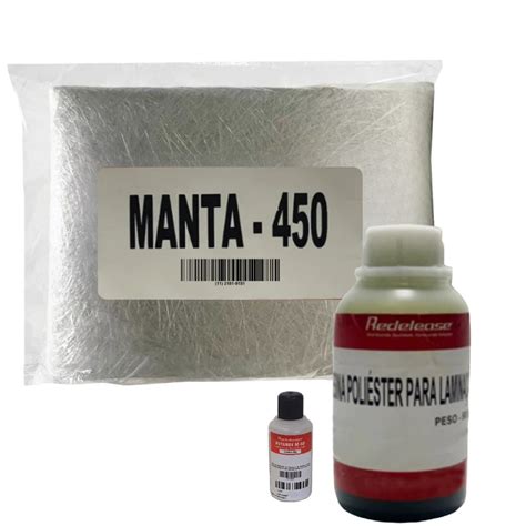 Kit Reparo Fibra De Vidro G Manta G De Resina Shopee Brasil