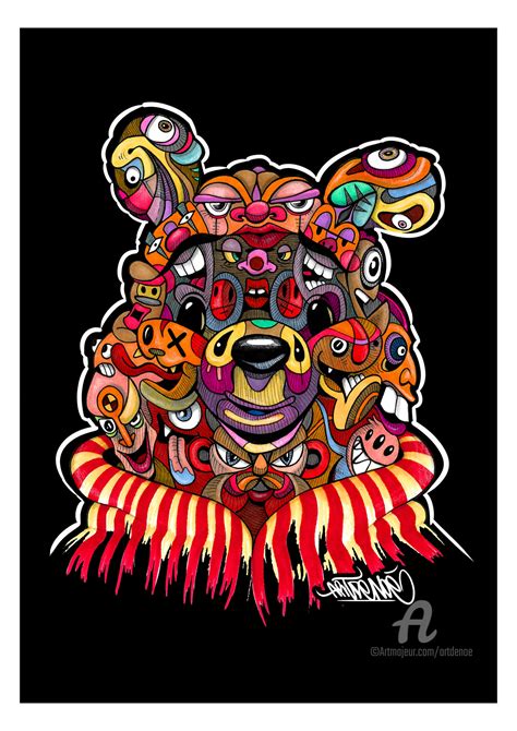 Winnie Toons Arts Num Riques Par Art De No Artmajeur