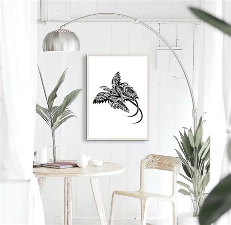 Papua New Guinea PNG Bird Of Paradise Tattoo Poster Etsy Australia