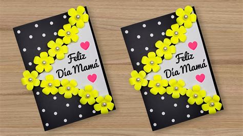 Fácil y hermosa tarjeta para el día de la madreDía de la MujerCard