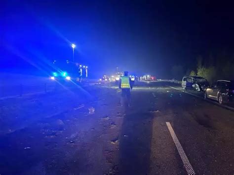 Śmiertelny wypadek na S8 nieopodal Warszawy Zderzenie czterech