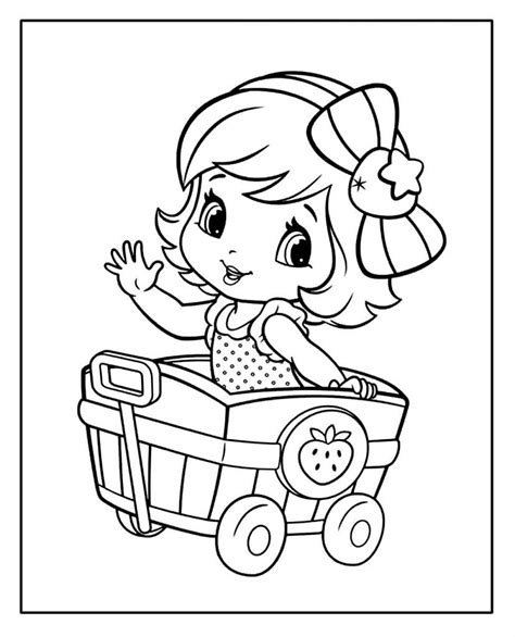 50 Desenhos Da Moranguinho Para Imprimir E Colorir Como Fazer Em Casa
