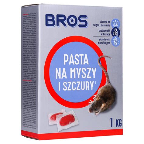 Bros Pasta Silna Trutka Na Myszy I Szczury Kg Bros Motoryzacja