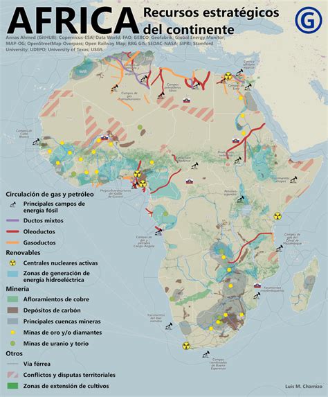 Frica Recursos Estrat Gicos Del Continente Geopol