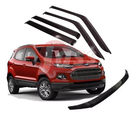Deflector Ecosport Kinetic Completo Capot Ventanilla Adhesivo