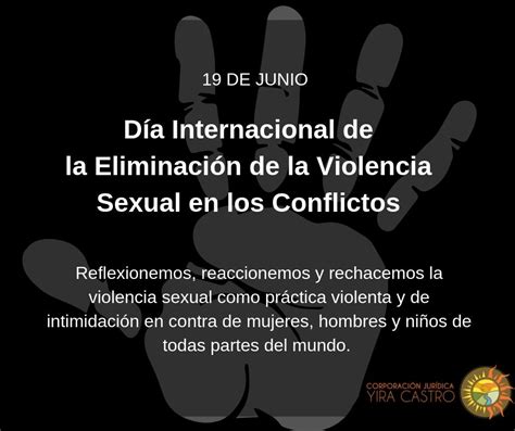 D A Internacional De La Eliminaci N De La Violencia Sexual En Los
