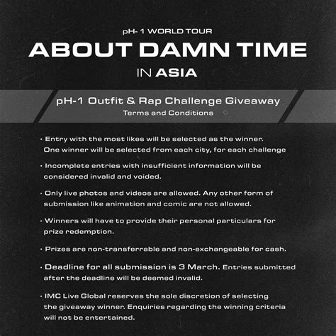pH 1 THAILAND slow on Twitter pH 1 Rap Challenge Giveaway รางวล