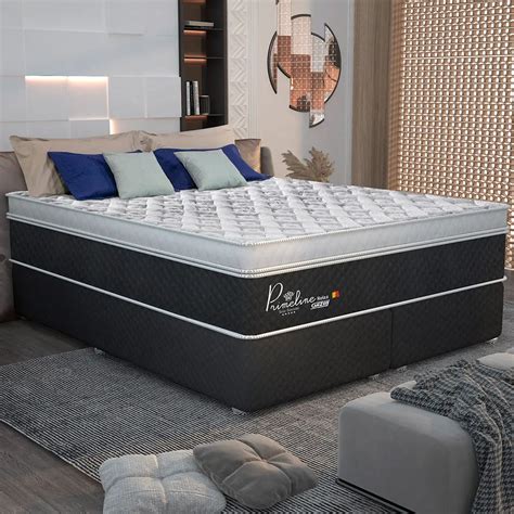 Colchão Cama Box Gazin Molas Ensacadas King Size 193x203 Primeline Relax