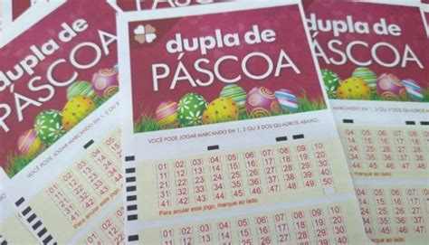 Resultado da DUPLA DE PÁSCOA 2024 concurso 2643 prêmio de R 35 milhões