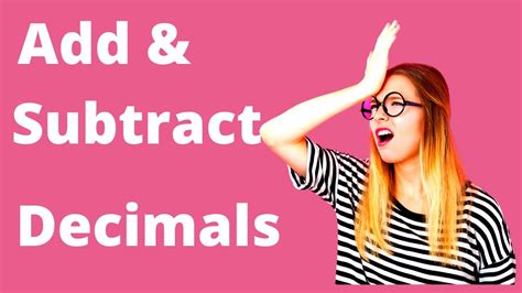 add and subtract decimals easy way learn to add and subtract decimals addition and subtraction