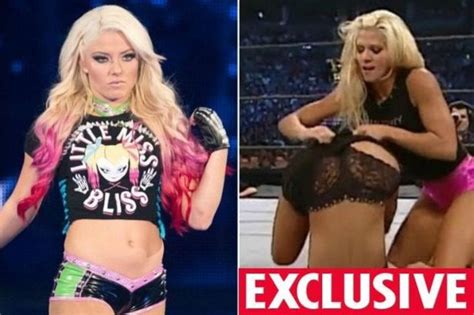 Alexa Bliss Hits Out At Wwe ‘bra And Panties Matches ‘i Would Be Dragged Out By My Hair Daily