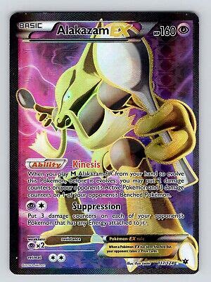Mp Pok Mon Tcg Alakazam Ex Fates Collide Ultra Rare Full Art Ebay