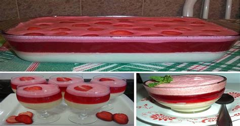 Creme De Leite Condensado Gelatina Deliciosa Sobremesa F Cil De