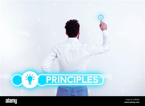 Writing Displaying Text Principles Internet Concept Fundamental Truth