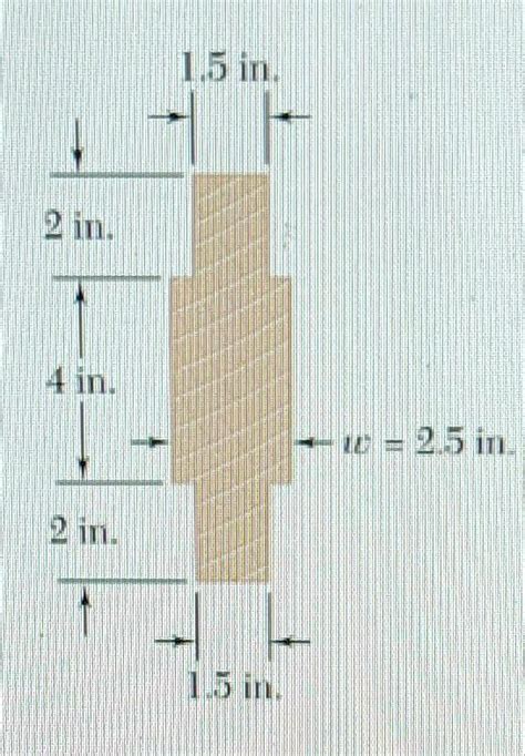 Solved 4 20 Points For A Timber Beam Having The Cross Chegg