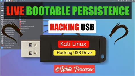 How To Make A Live Persistence Kali Linux USB Drive Hacking USB