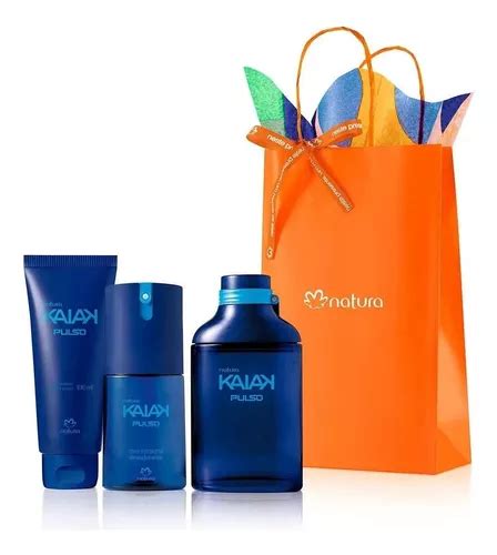 Kit Perfume Masculino Kaiak Pulso Natura Presente