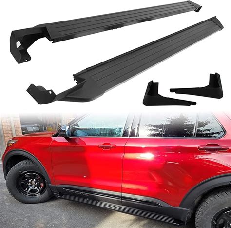 Amazon SnailAuto 2020 Ford Explorer サイドステップ ランニングボード フットボード 外装