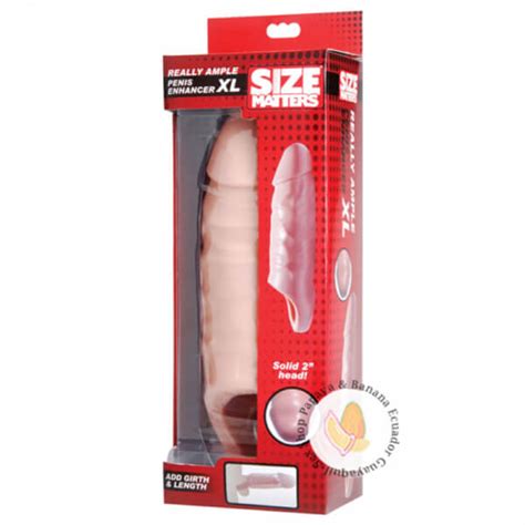 Papaya Y Banana Sexshop Size Matters Penis Extender Sleeve