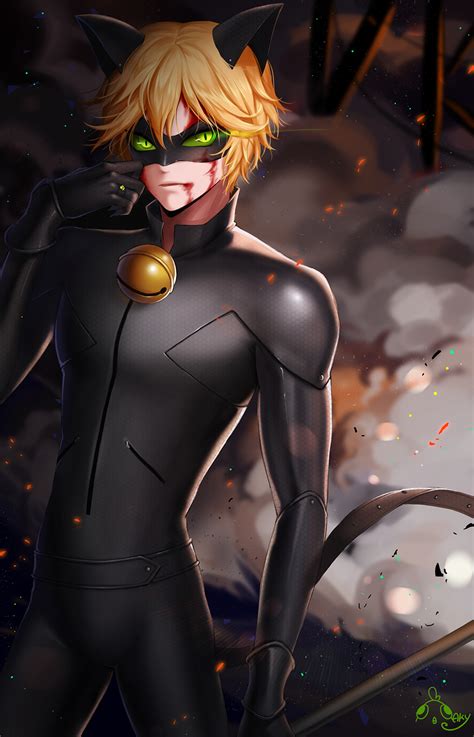 Wallpaper Ladybug And Cat Noir Fanart