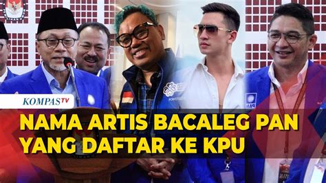 Deretan Artis Bacaleg PAN Yang Daftar Ke KPU Ada Verrell Bramasta
