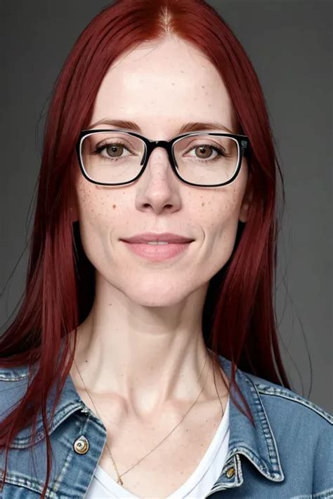 Dopamine Girl Olivia A Thin White Pale Skinned Woman With Freckles