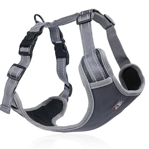Szelki Bezuciskowe Dla Psa Solid Typu Guard Z Odblaskiem Gray L Inna