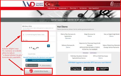 Vergi Tahakkukları ve Vergi Beyannameleri İnteraktif Vergi Dairesinden