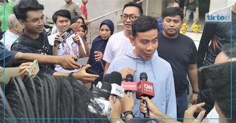 Respons Gibran Soal Elektabilitas Dengan Prabowo Unggul