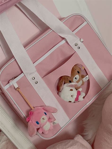 Pretty Bags Cute Bags Gyaru Kawaii Core Pink Vibes Pink Aesthetic