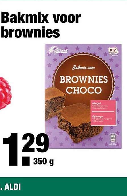 Bakmix Voor Brownies Aanbieding Bij ALDI 1Folders Nl
