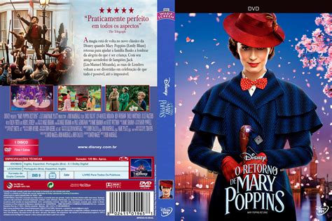 O Retorno De Mary Poppins DVD Capa DVD Capas