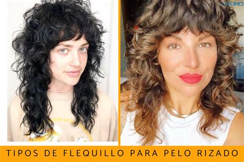 Tipos de flequillo para pelo rizado Belleza estética